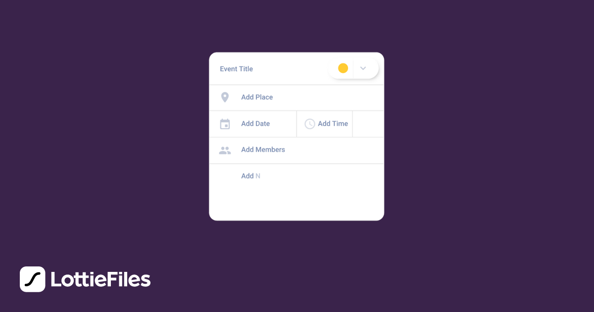 Free table ui Animation by Maria | LottieFiles