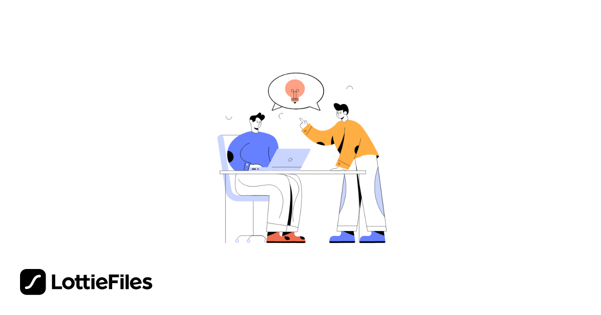 Free Idea Sharing Animation by Vectors | LottieFiles