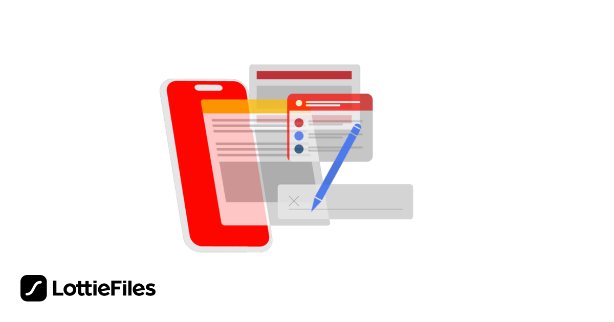 Free Signature Landing page Animation by Weblodge | LottieFiles