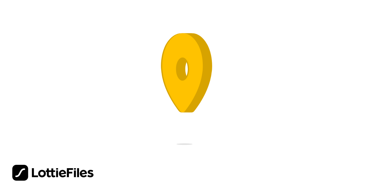Free Rotating Location Animation by Mohamed Metwally | LottieFiles