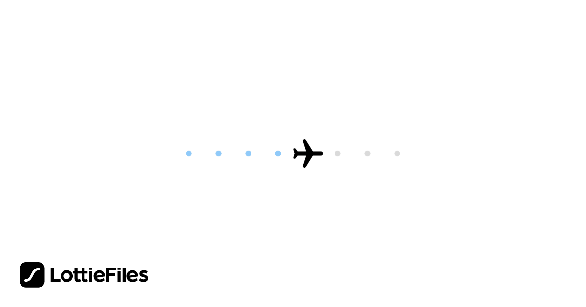 Free plane path Animation by Ali Bashir Salih | LottieFiles