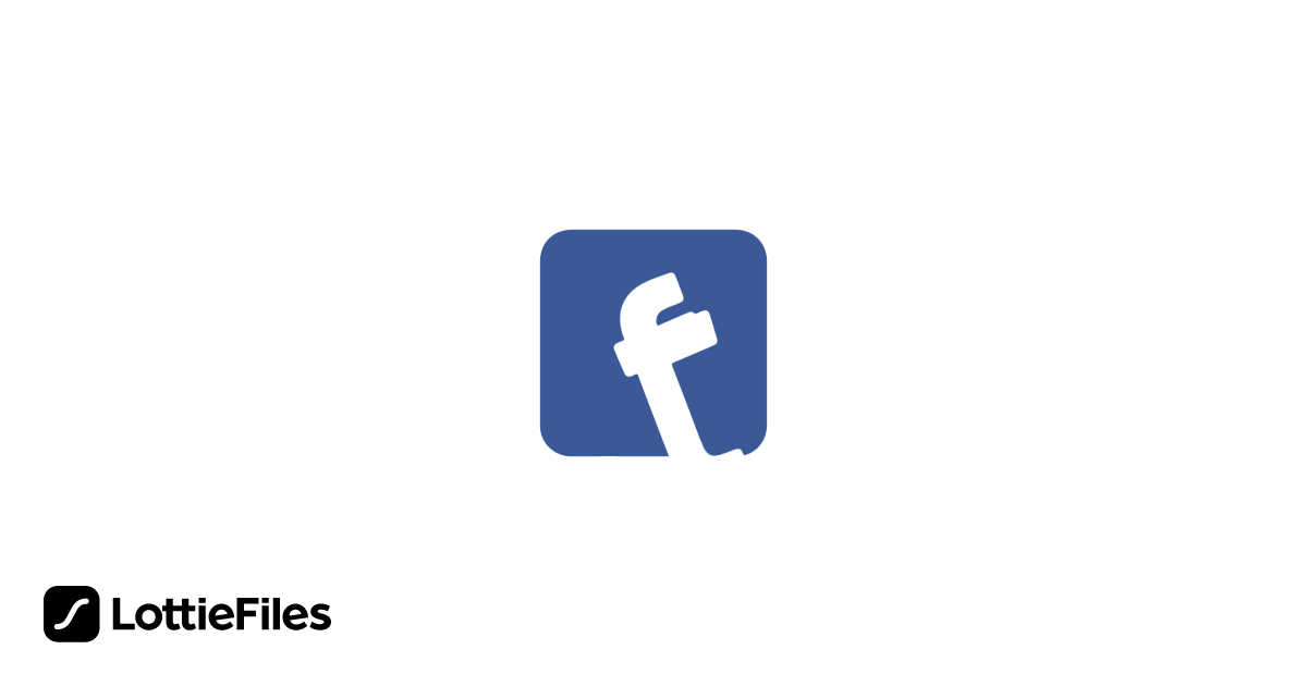 Free Facebook logo Animation by Weblodge | LottieFiles