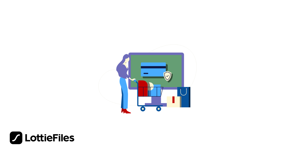 Free ecommerce Animation by Sophía Ponce | LottieFiles