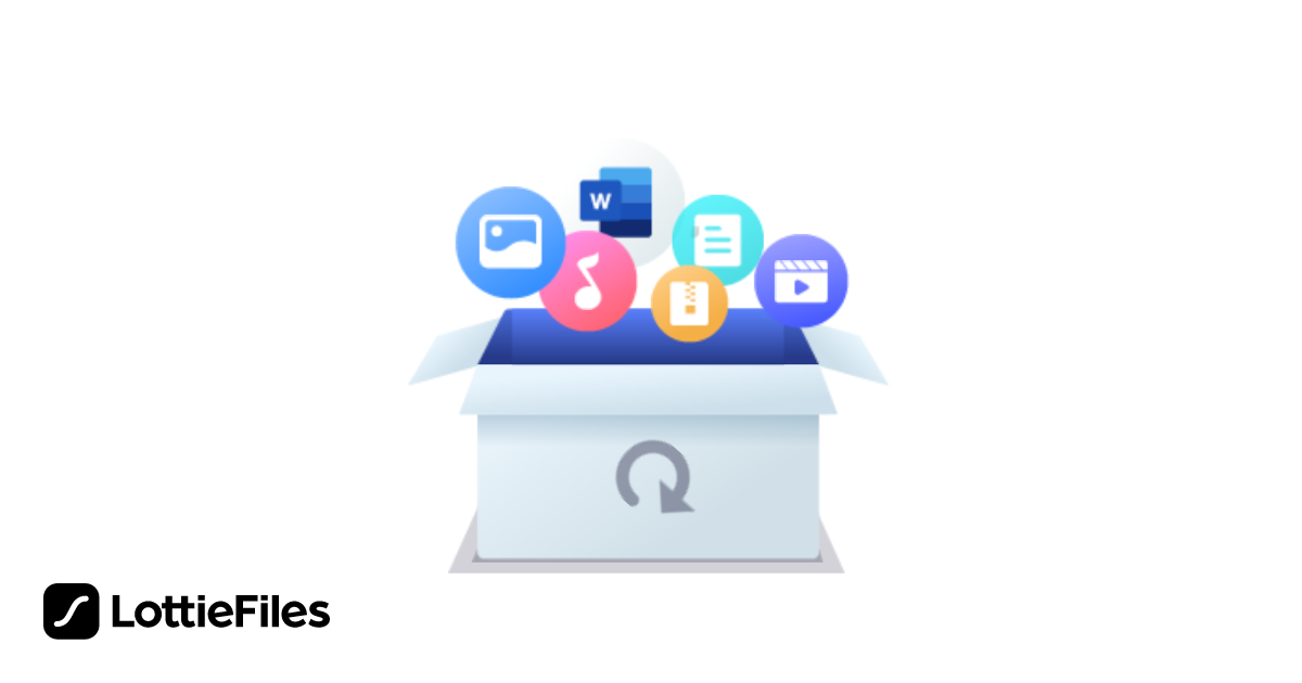 Free file recovery image scanning restore all deleted files Animation ...