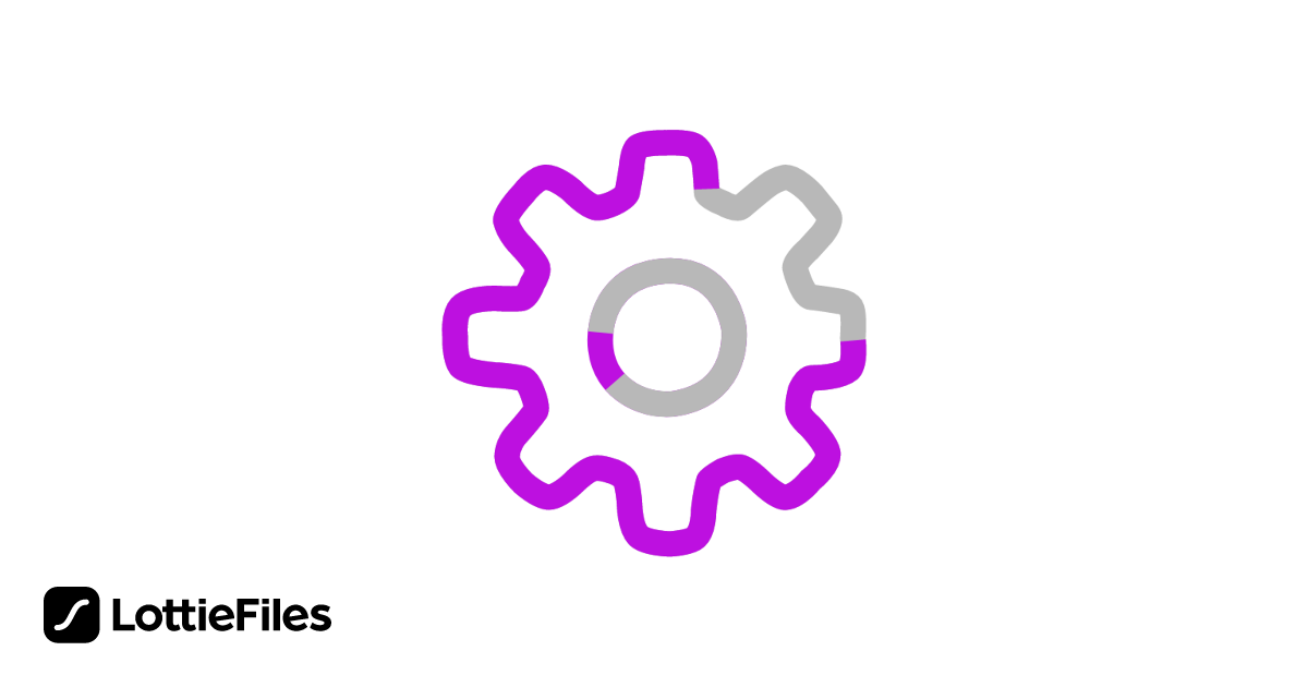 Free Settings Animation by Amar Awni | LottieFiles