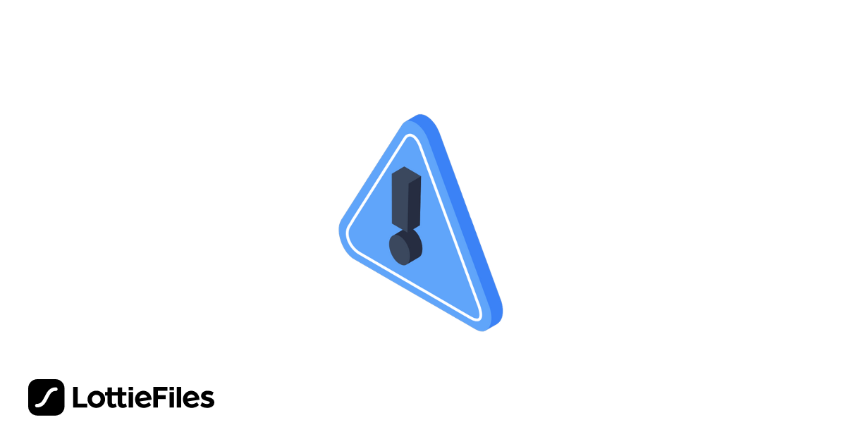 Free Alert Animation by Fun | LottieFiles