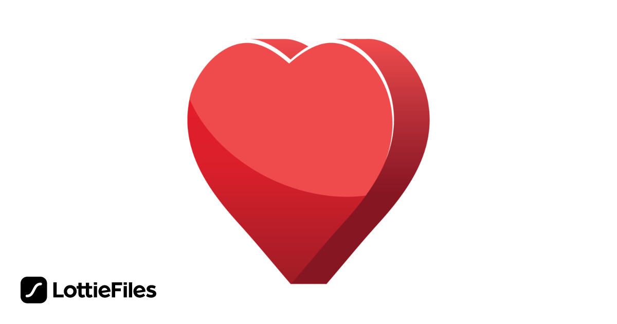 Free love heart Animation by Saheb | LottieFiles