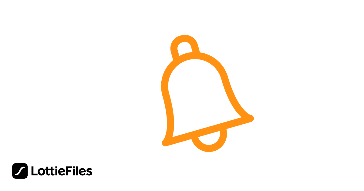 Free Notification Bell Animation Animation by Tim John | LottieFiles