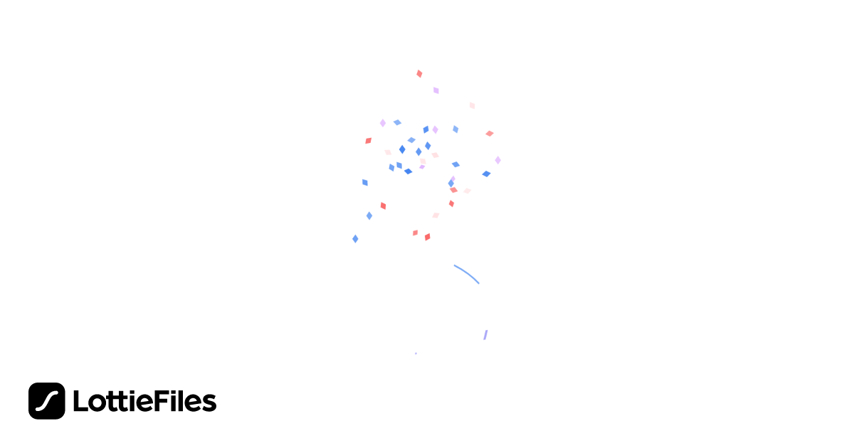 Free Confetti with stripes Animation by Arindam Raha | LottieFiles