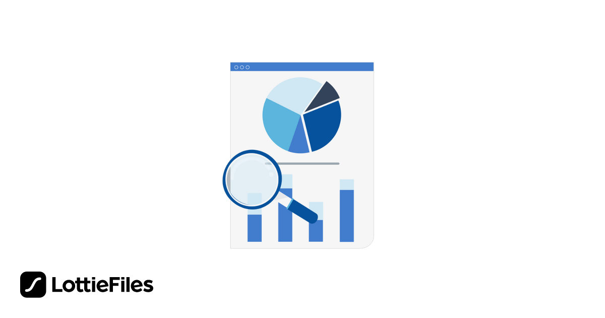 Free Magnifying Glass Screen Data Animation Animation by Kaan | LottieFiles