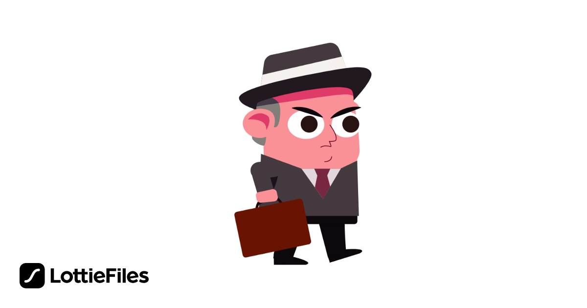 Free Boris Walking Animation by Alfredo Ramirez | LottieFiles