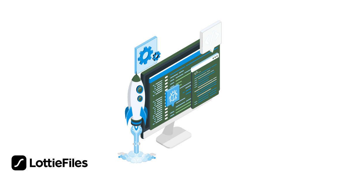 Free tech startup Animation by Ahmet | LottieFiles