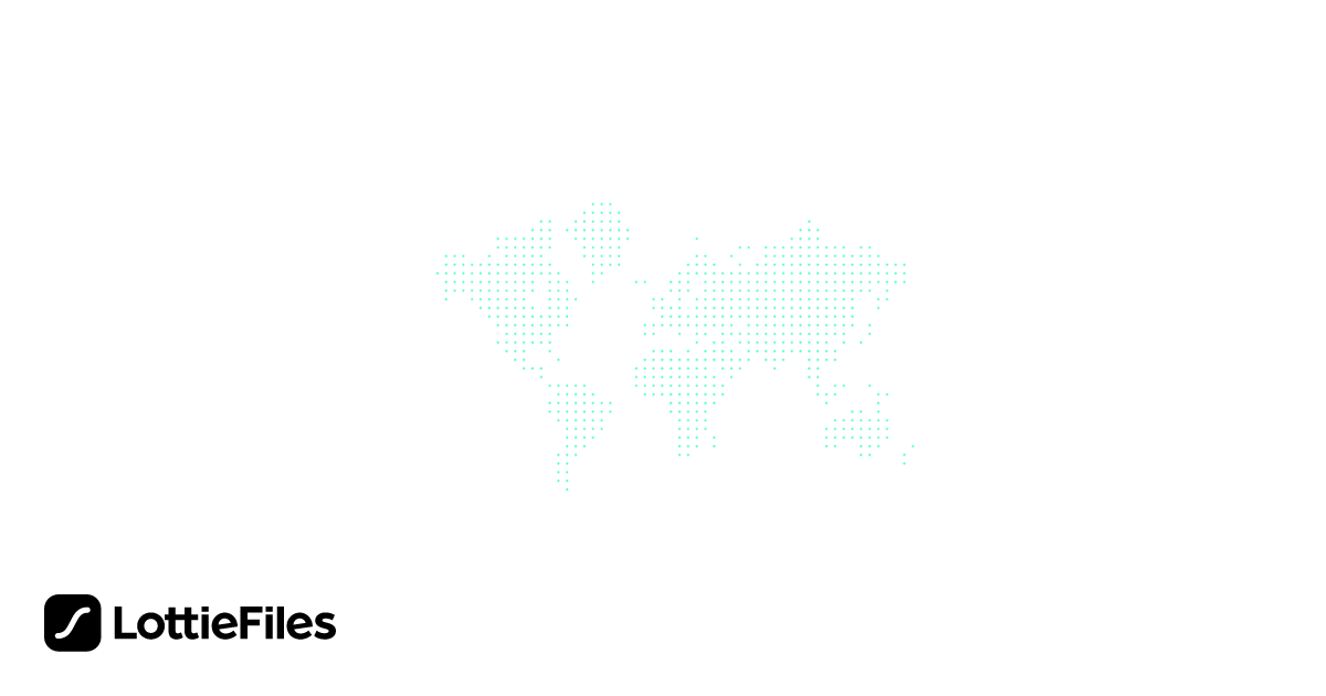 Free World map green Animation by AnomChakravorty | LottieFiles