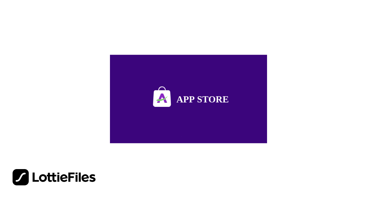 Free App Store Animation by yulan cai | LottieFiles