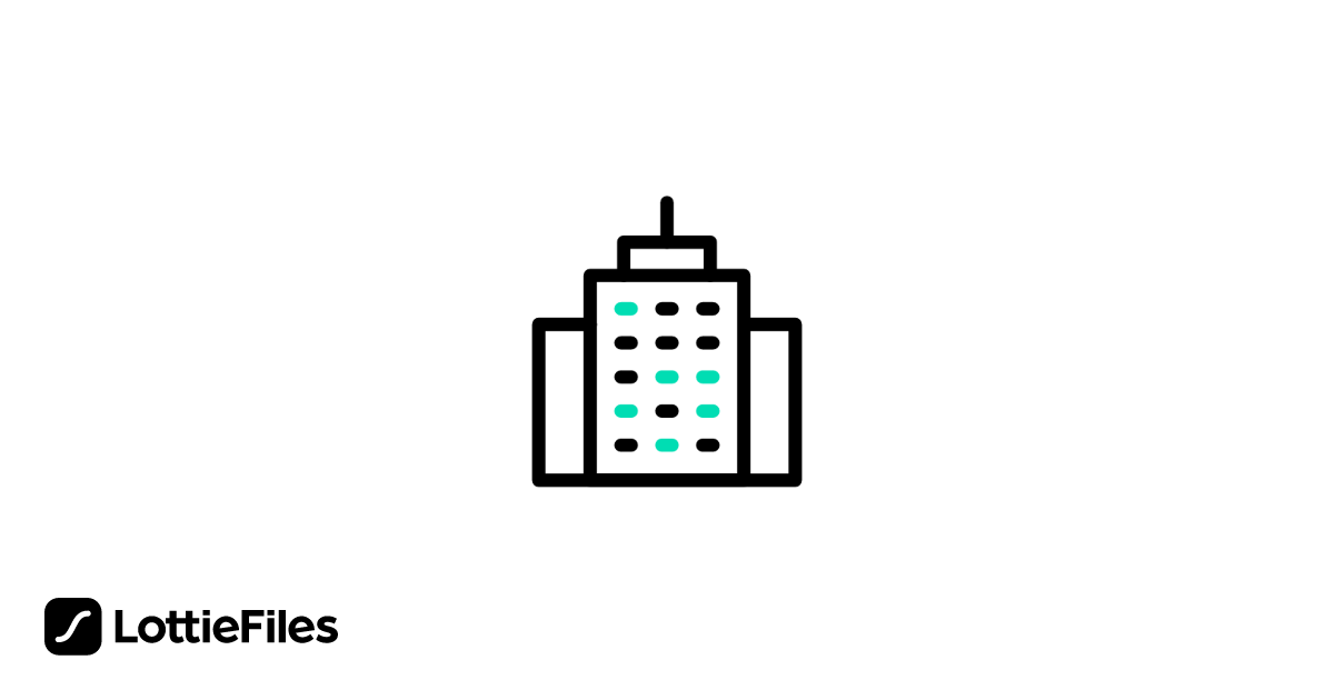 Free Building icon Lottie JSON animation Animation by Weblodge ...