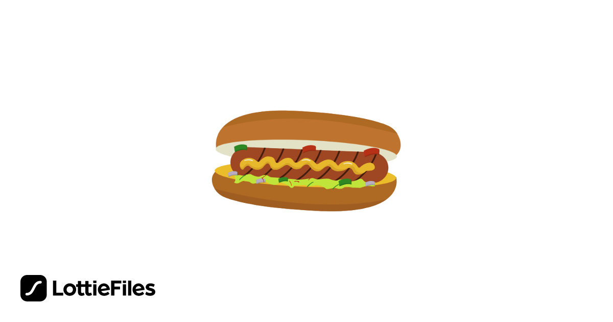 Free Hot Dog Animation by Aexr Graphics | LottieFiles