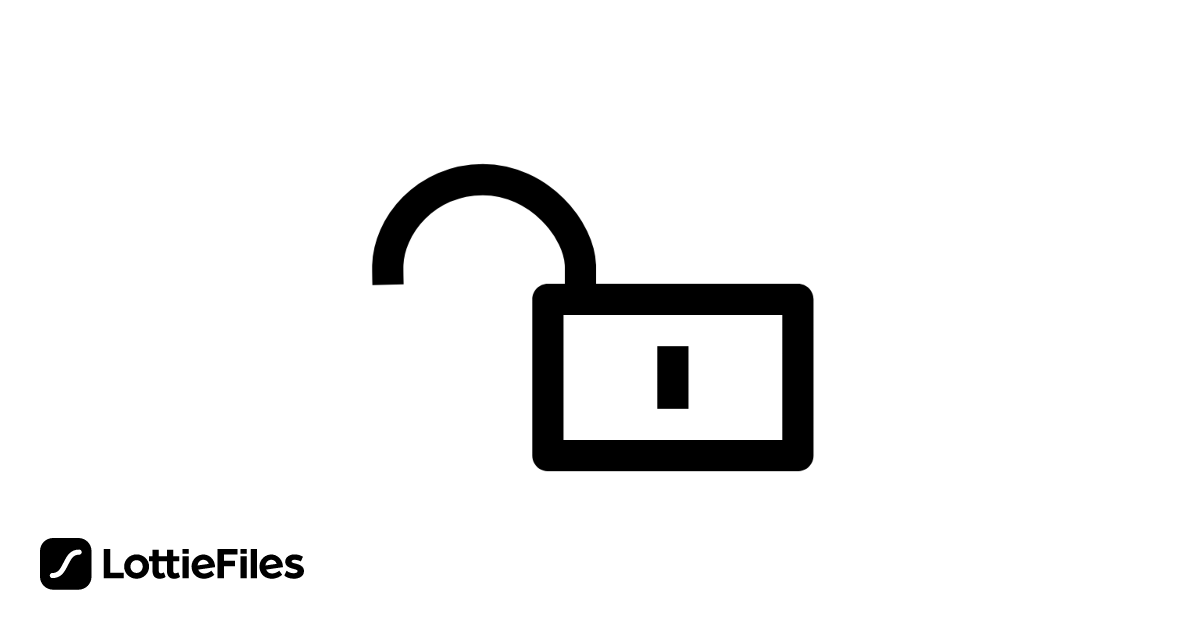 Free Lock icon Animation by Ashraf Omran | LottieFiles