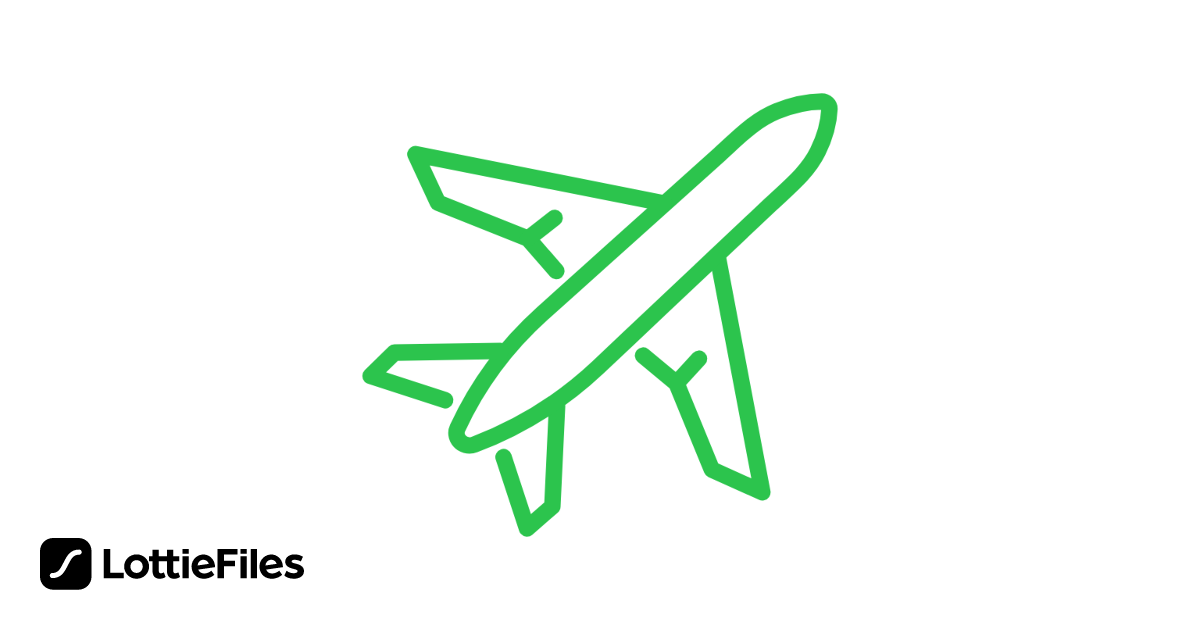 Free Flight Icon Animation by Yasin Çelenk | LottieFiles