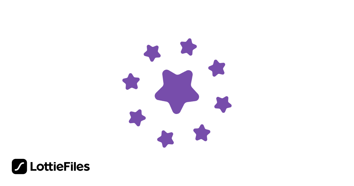 Free stars Animation by Huzaima | LottieFiles