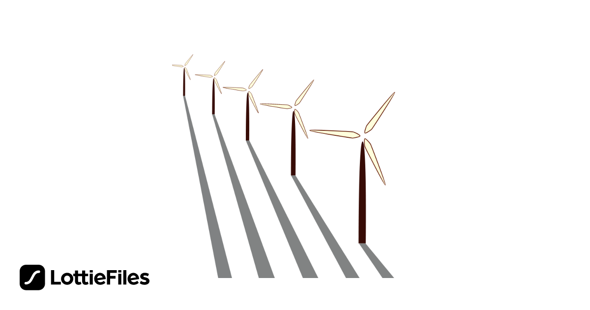 Free Wind-mills Animation by Akiko | LottieFiles