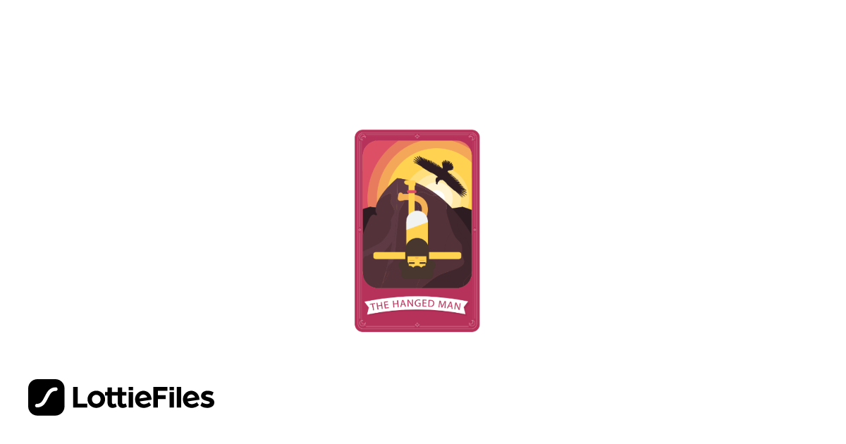 Free THE HANGED MAN Animation by Oğuz AKAR | LottieFiles