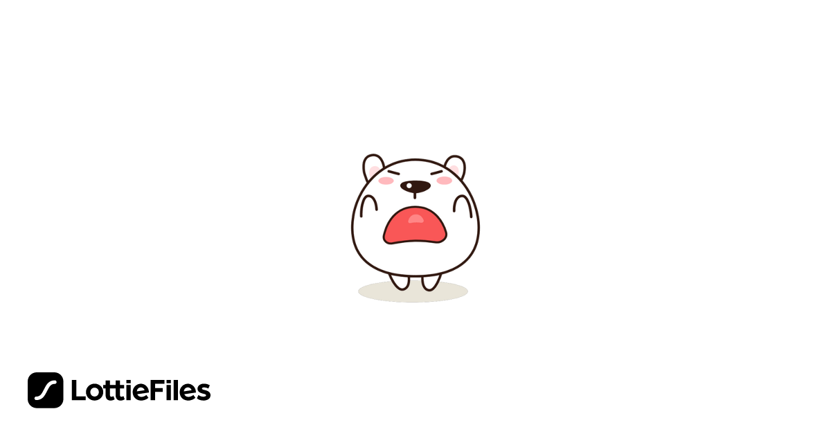 Free Kawaii animals crying Animation by Abdul Latif | LottieFiles