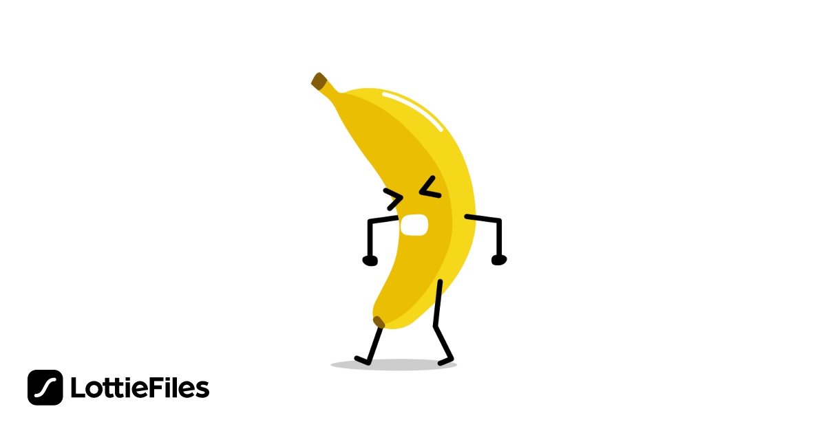Free Banana boy Animation by vik4graphic | LottieFiles