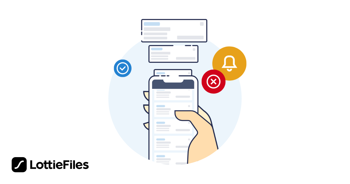 Free Notifications Animation by pavel rempel | LottieFiles
