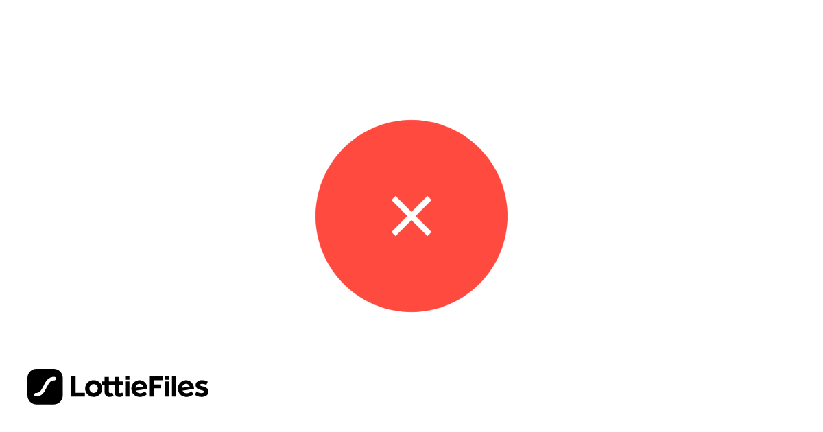 Free delete Animation by Ahmed Saad | LottieFiles