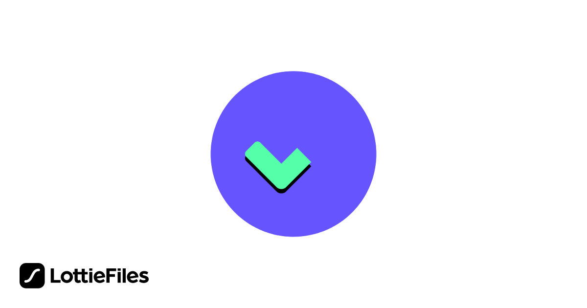 Free Check Burst Animation by Lucas ZûK Chagas | LottieFiles