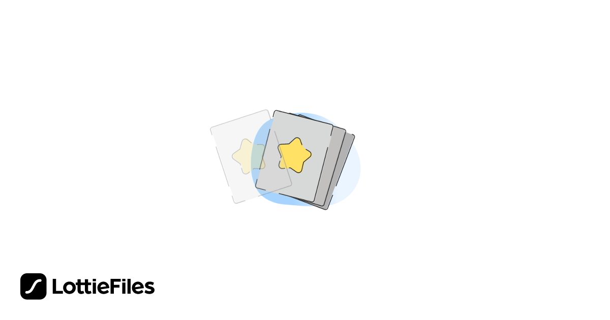 Free Star cards Animation by Dantilla Creativities | LottieFiles