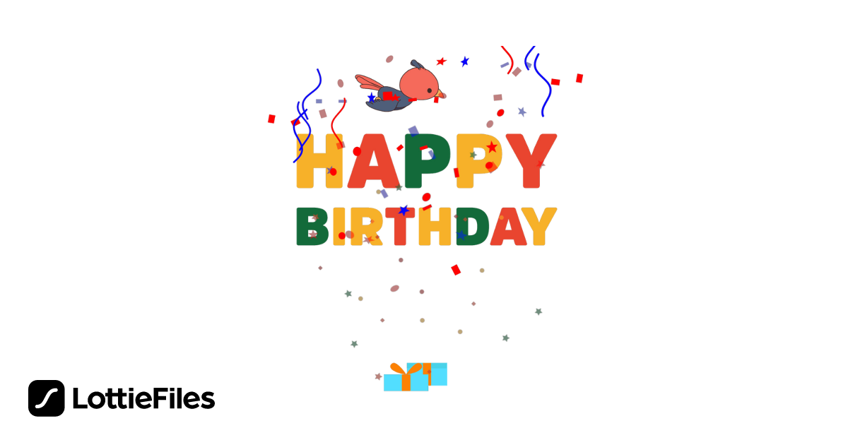 Free Birthday wish Animation by mohommad | LottieFiles