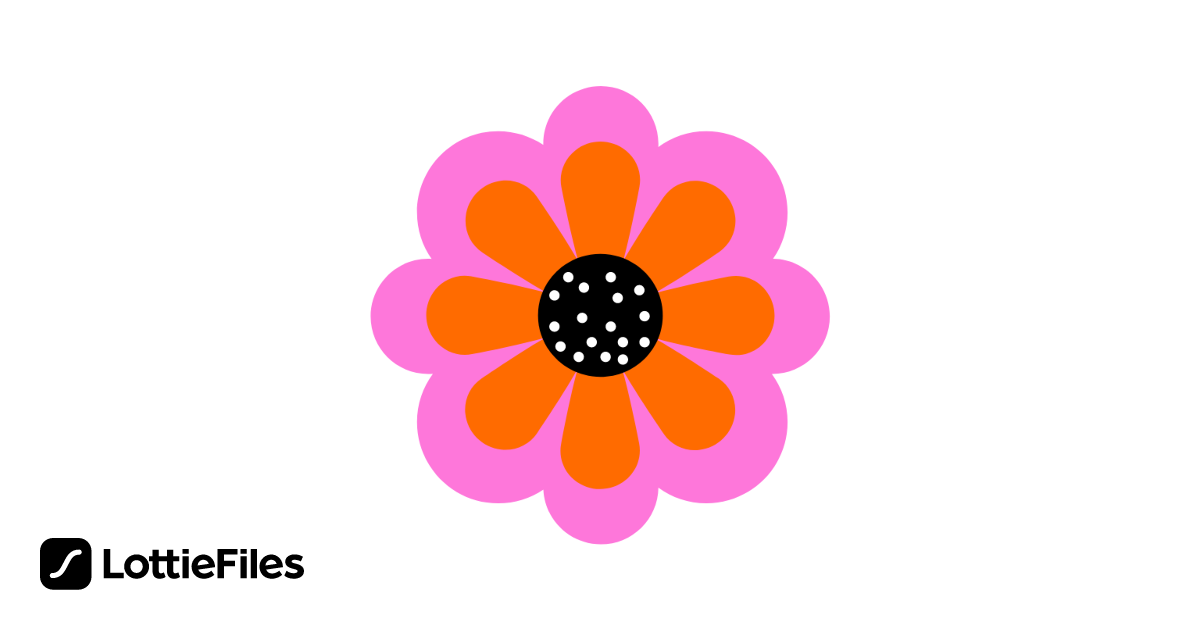 Free Pink flower Animation by Celcea | LottieFiles