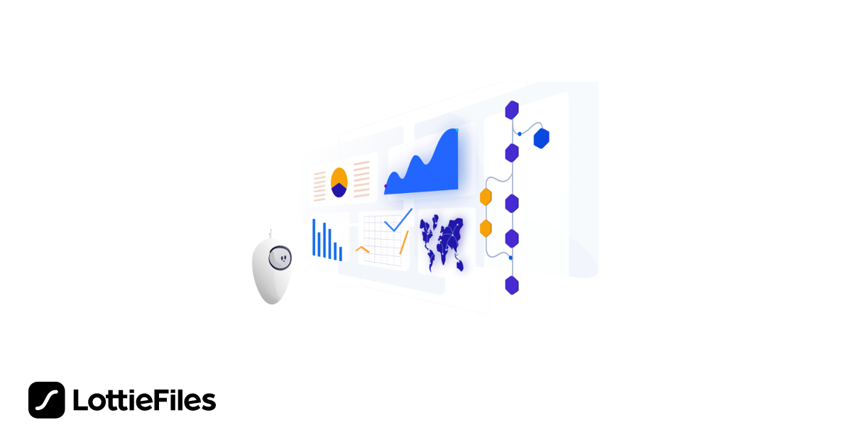Free Data Dashboard Animation by Muhammad Ali | LottieFiles