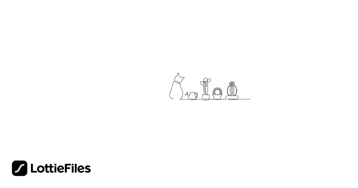 Free Line Art Animation by Bashir | LottieFiles