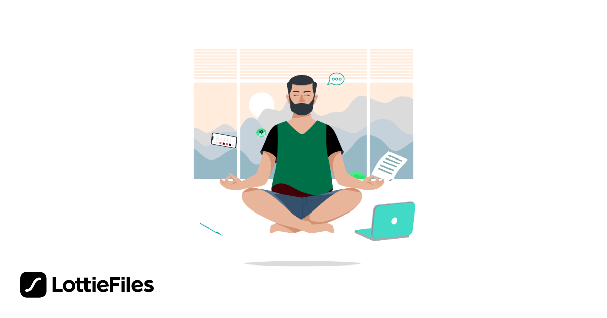Free Yoga Relex Animation by Shekhar | LottieFiles