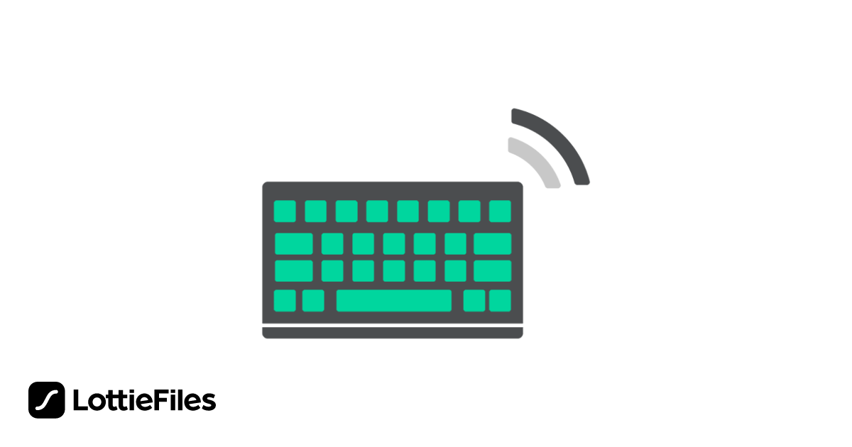 Free Keyboard Animation by RBR Digital | LottieFiles