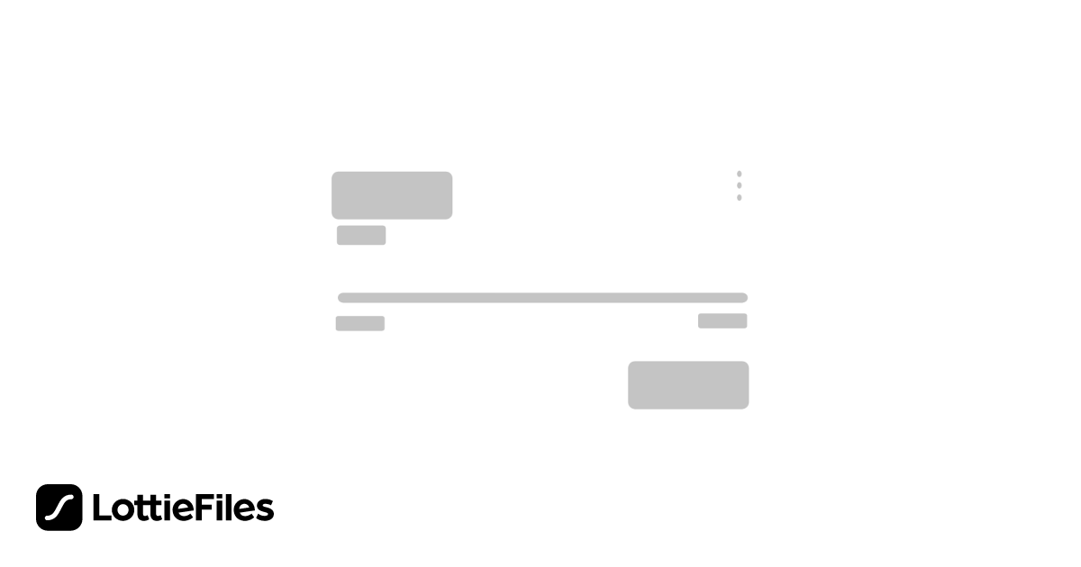 Free Mobile invoice greeking Animation by Santiago Velasco | LottieFiles