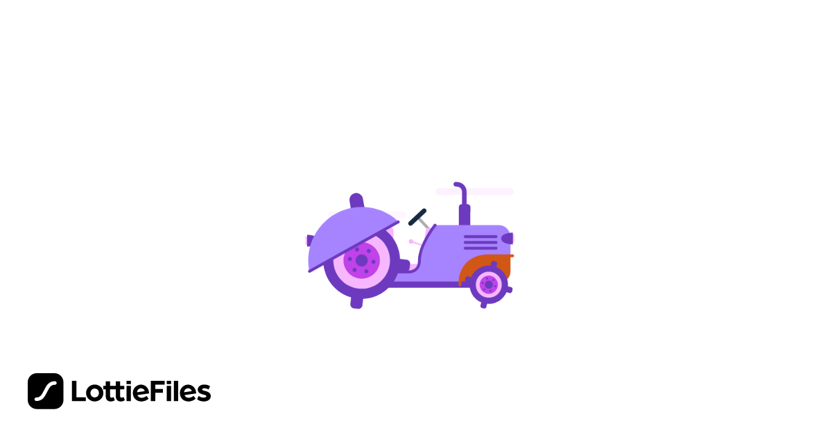 Free Tractor forked Animation by Kamile | LottieFiles