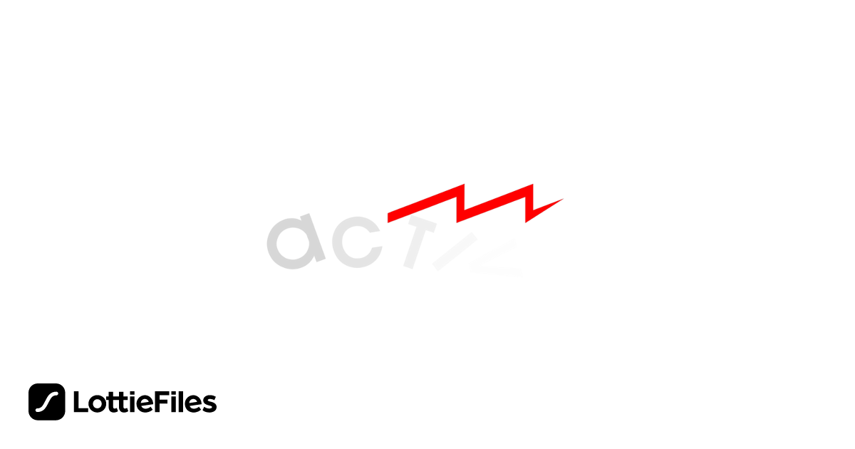 Free Activus logo Lottie JSON animation Animation by Weblodge | LottieFiles