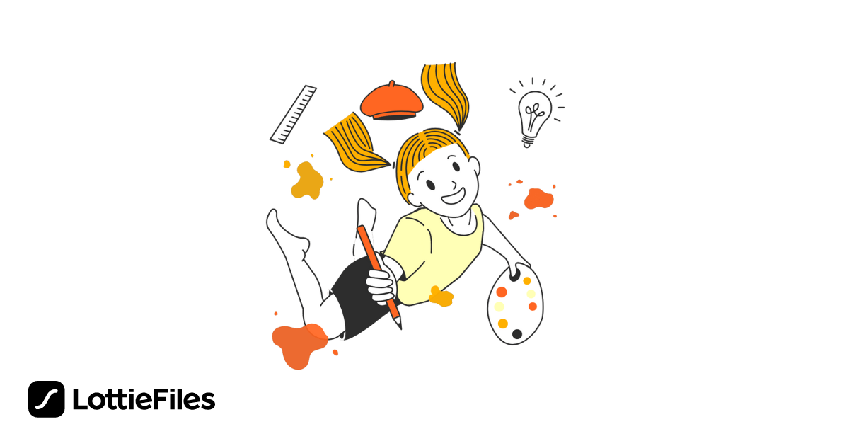 Free PAINTER Animation by Ona | LottieFiles