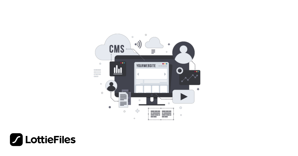 Free cms animation Animation by haider | LottieFiles