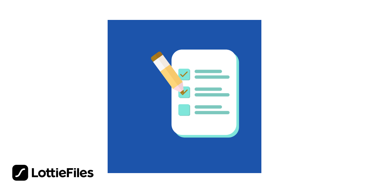 Free To Do List Animation by Erdem | LottieFiles