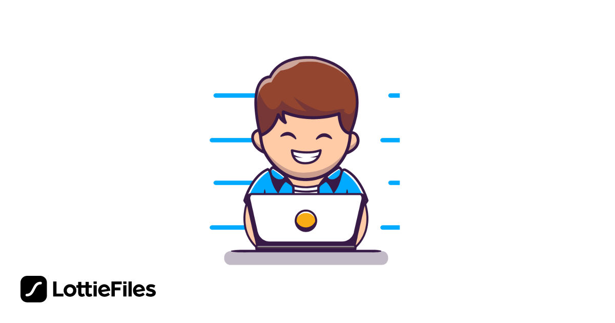 Free Coder boy Animation by Mujahid Islam | LottieFiles