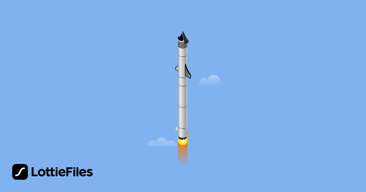 Free Rocket Flight Animation by Jay Baulch | LottieFiles