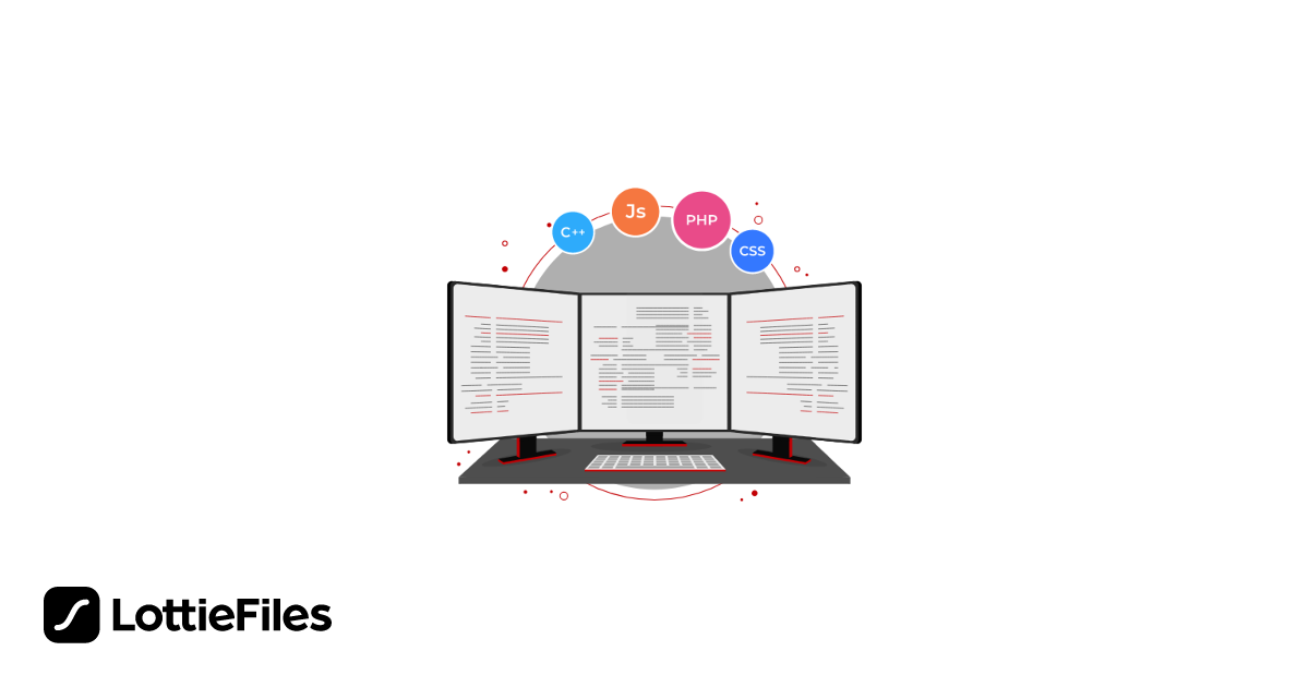 Free Web Development Animation by Nilesh | LottieFiles