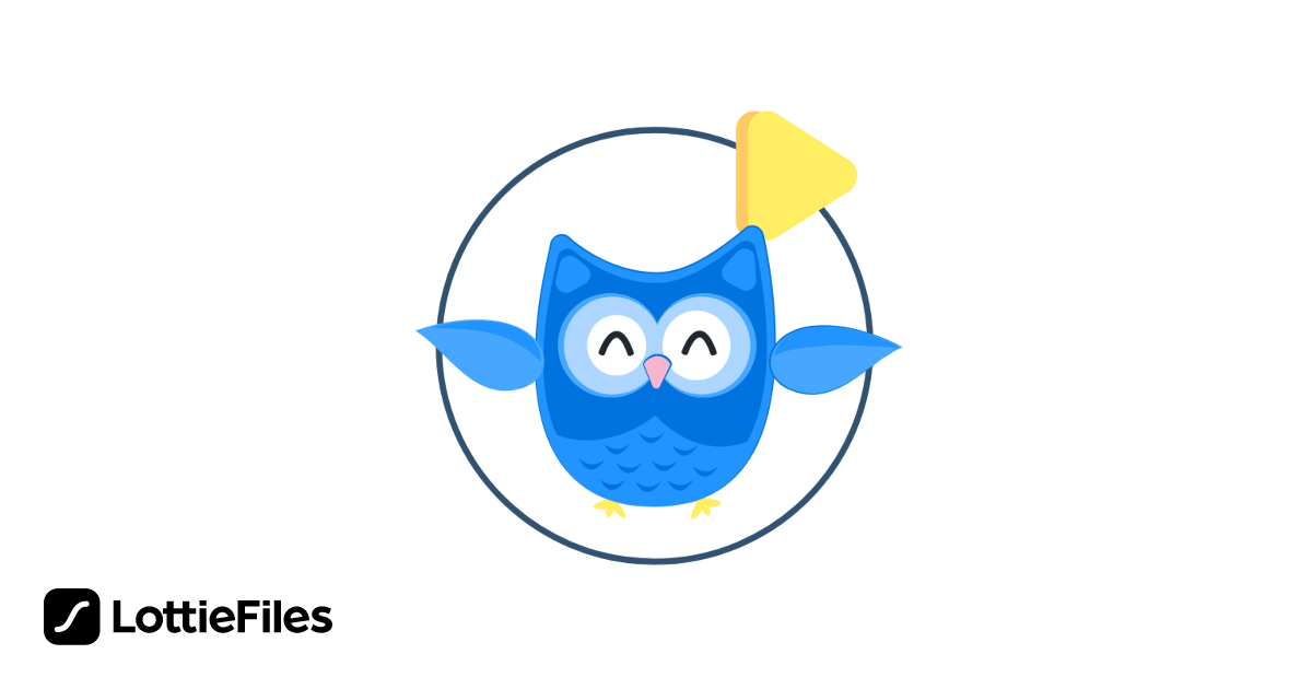 Free Owl FLy Animation by Asif Tuhin | LottieFiles