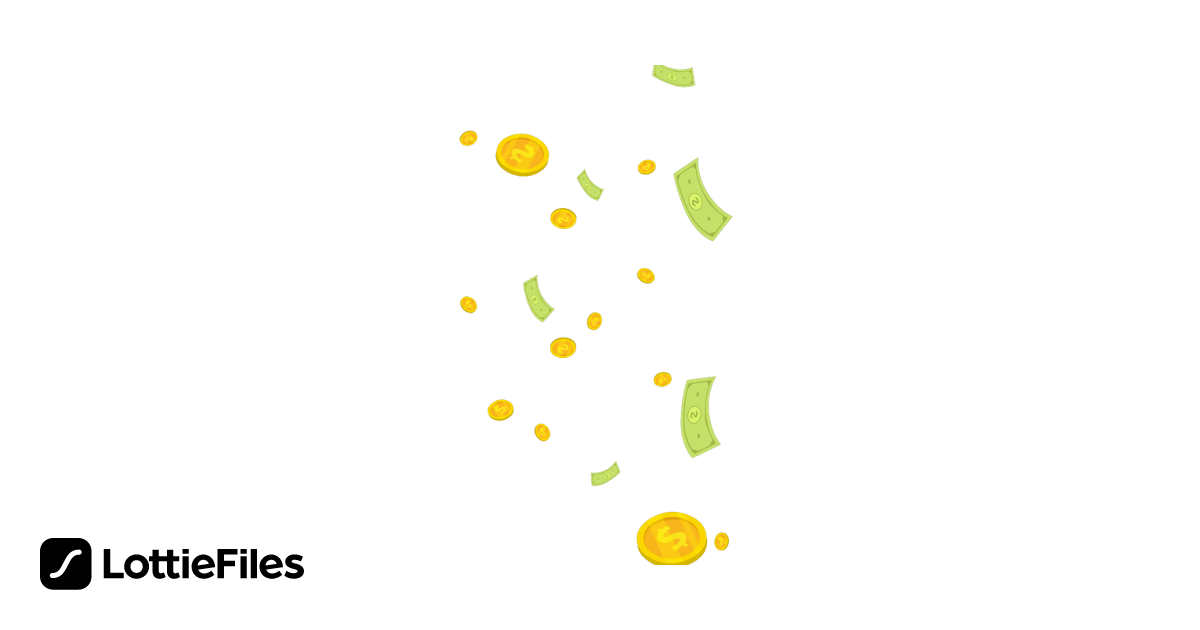 Free Falling money Animation by cloudcollector | LottieFiles