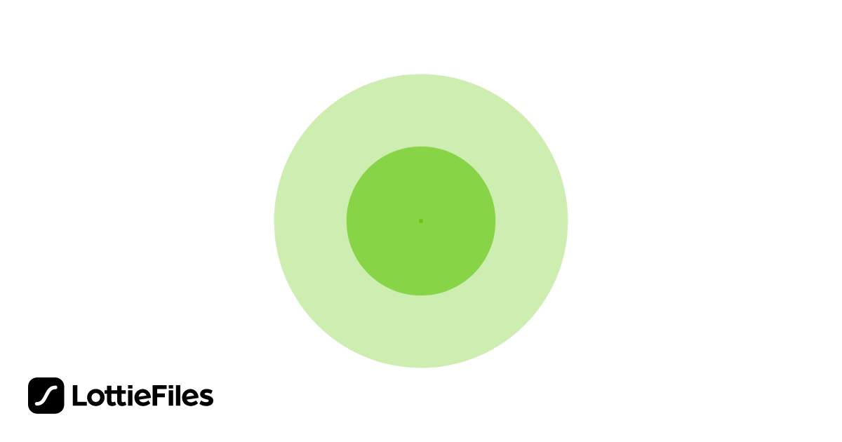Free Green Pinging Animation by Jan R.R. at HALLO App | LottieFiles