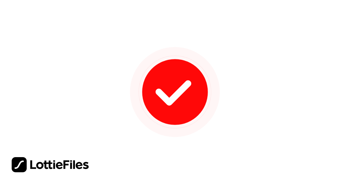 Free checked red Animation by MRouquin | LottieFiles